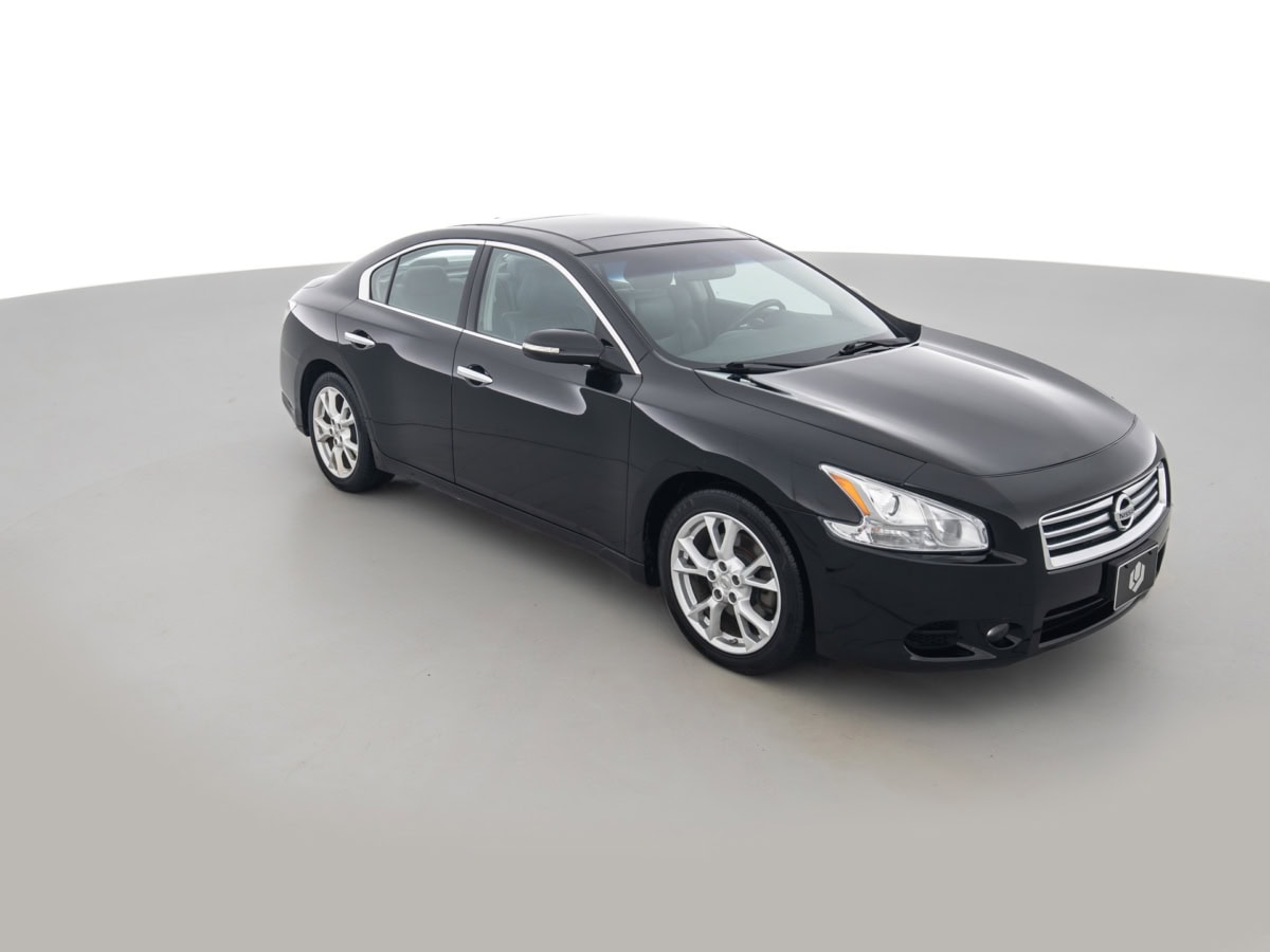 Used 2014 Black Nissan Maxima SV 3.5L V6 For Sale
