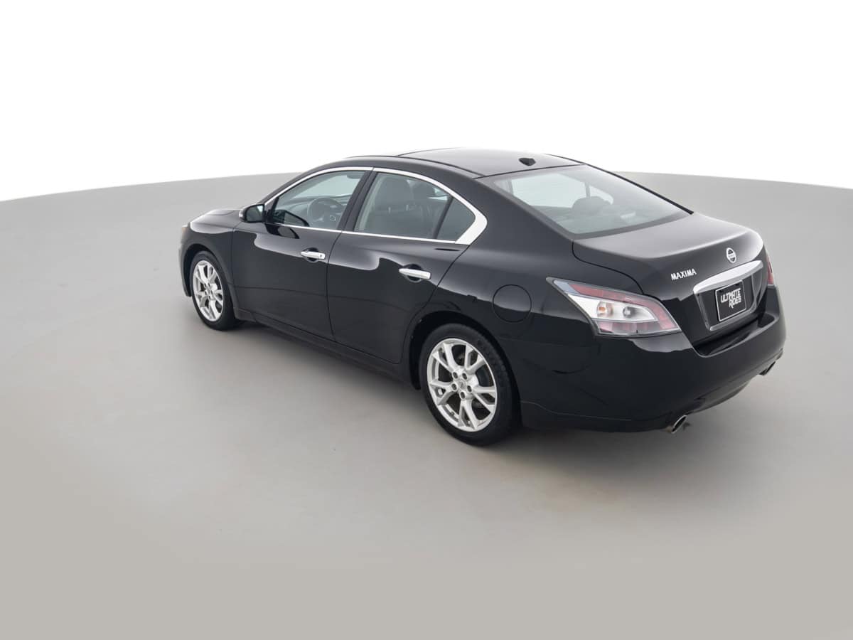 Used 2014 Black Nissan Maxima SV 3.5L V6 For Sale
