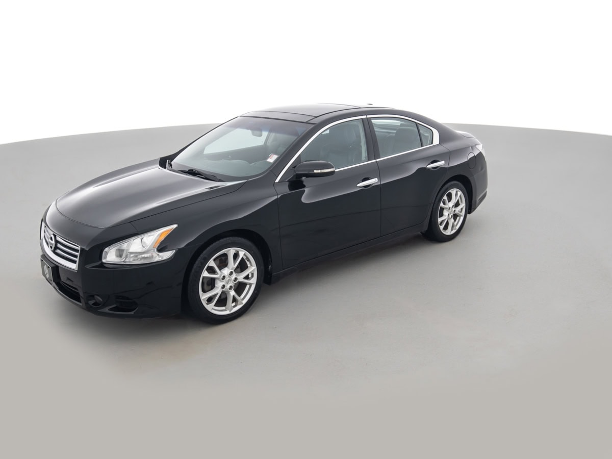 Used 2014 Black Nissan Maxima SV 3.5L V6 For Sale