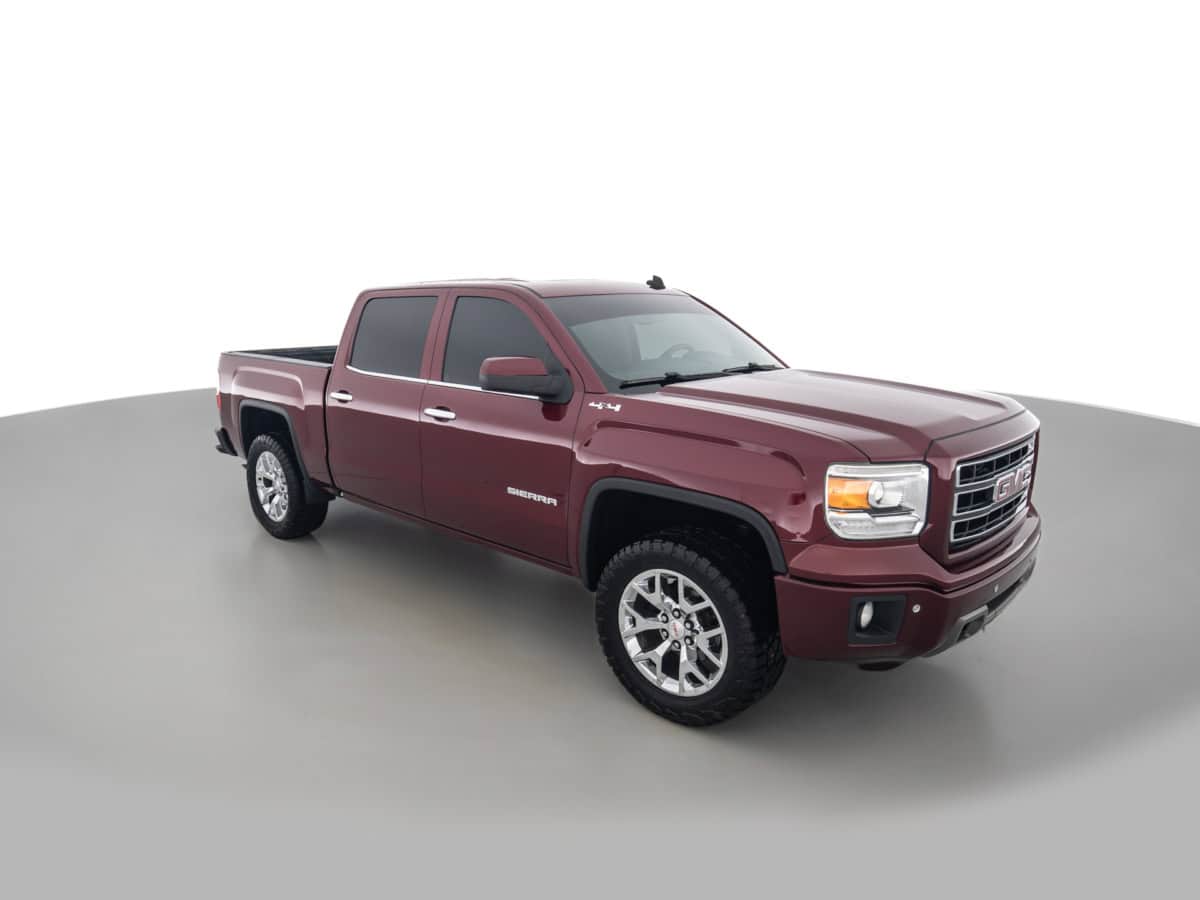 Used Leveled 2014 Red GMC Sierra 1500 5.3L V8 For Sale