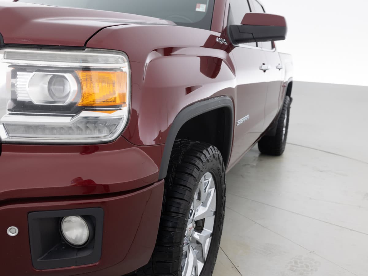 Used Leveled 2014 Red GMC Sierra 1500 5.3L V8 For Sale