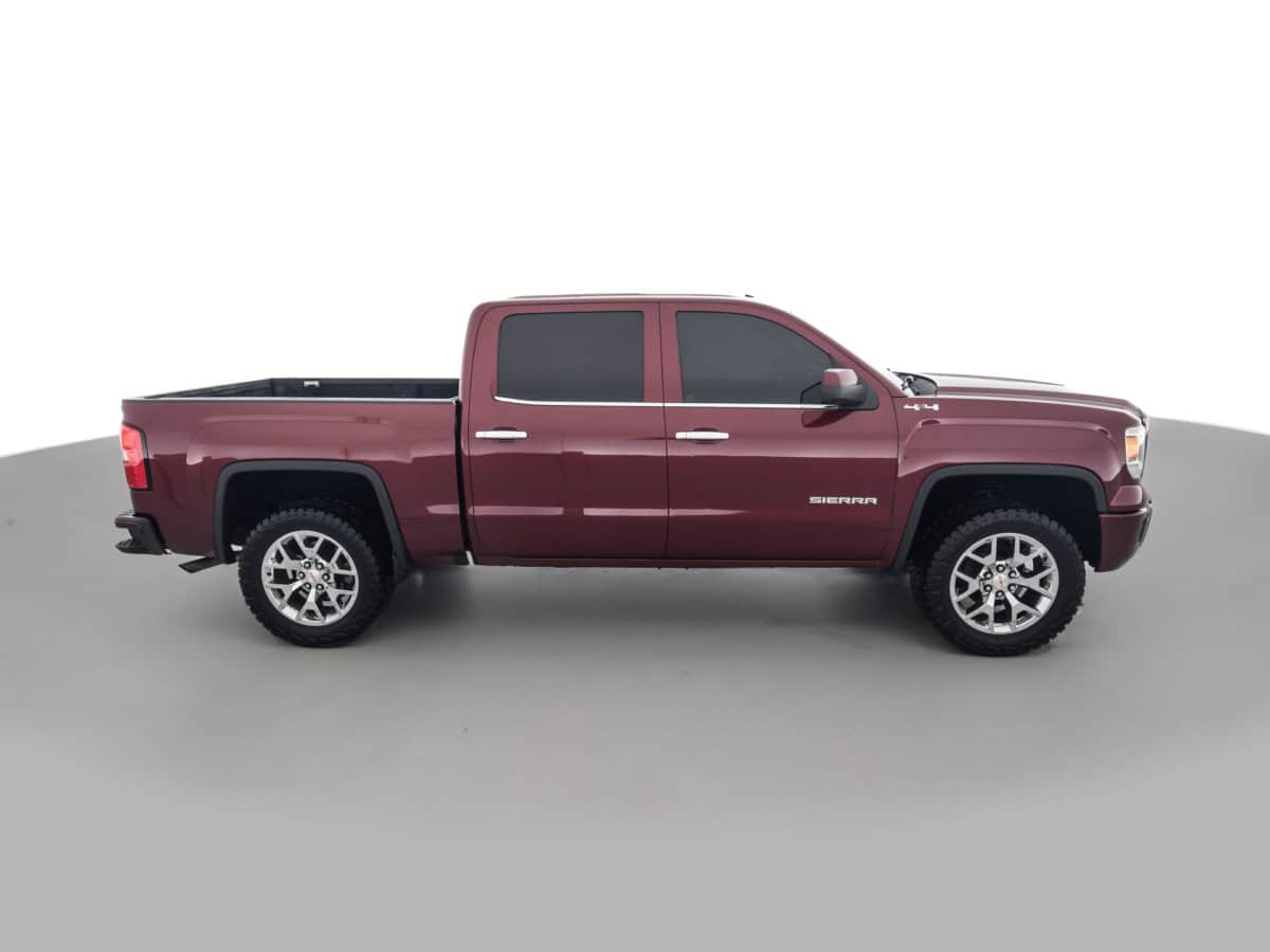 Used Leveled 2014 Red GMC Sierra 1500 5.3L V8 For Sale