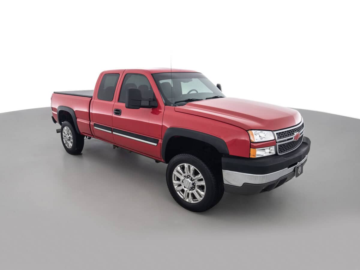 Used 2005 Red Chevrolet Silverado 2500HD LS 6.6L V8 4WD For Sale
