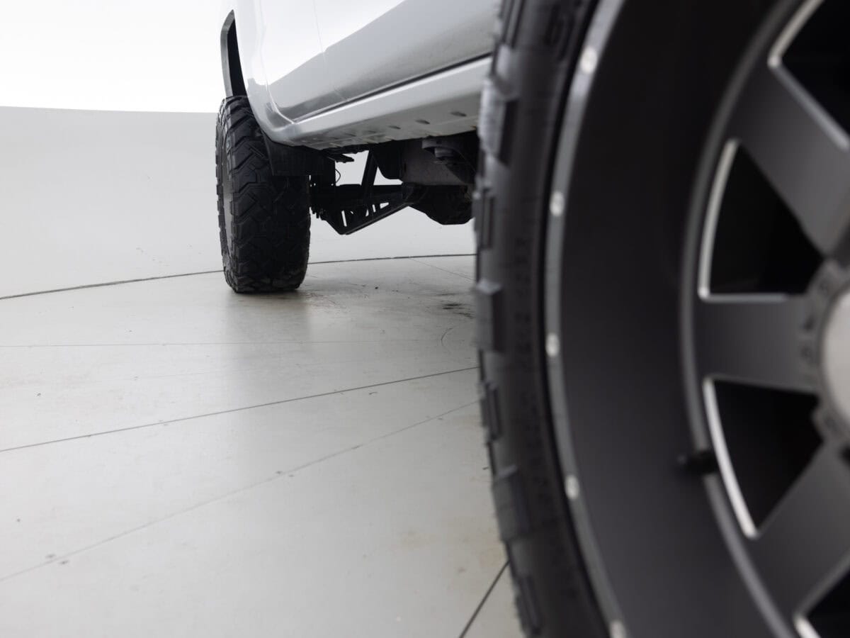 Used Lifted 2014 Silver Chevrolet Silverado 1500 LTZ 5.3L V8 For Sale